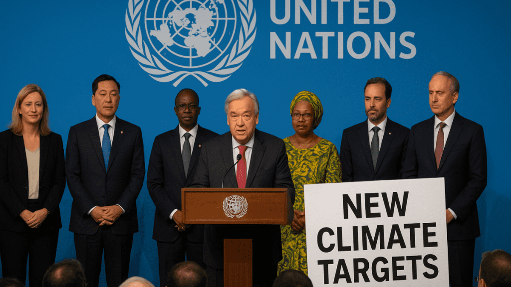 UN climate summit sees 120 nations pledge historic cuts as planet nears ...
